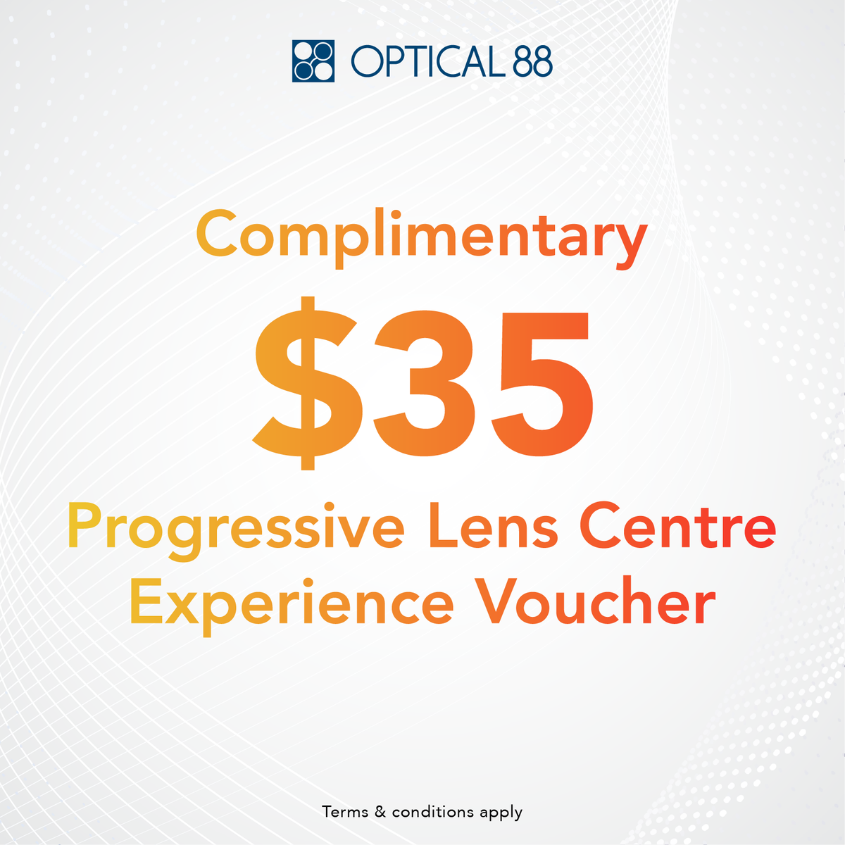 $35 PROGRESSIVE LENS EXPERIENCE VOUCHER | OPTICAL 88 – Optical 88